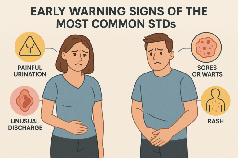 The Most Common STDs and Their Early Warning Signs